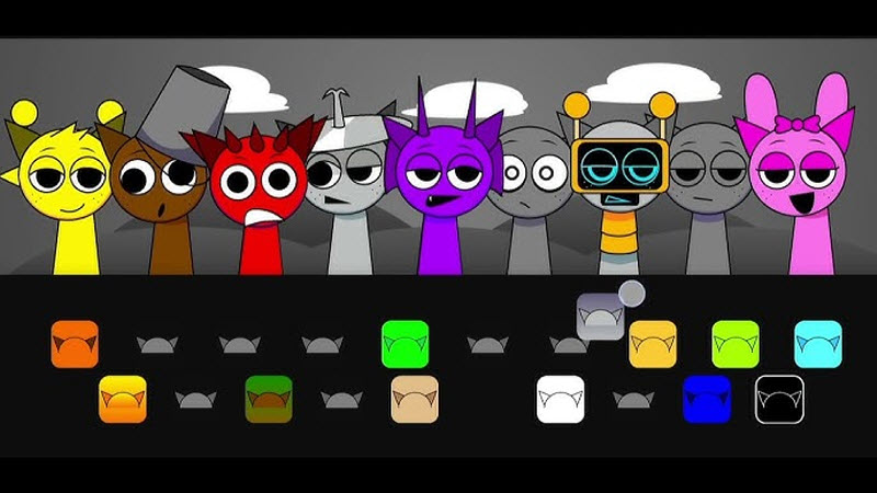 Sprunki Gray Phase 2 - Play Sprunki Gray Phase 2 On Sprunki Retake